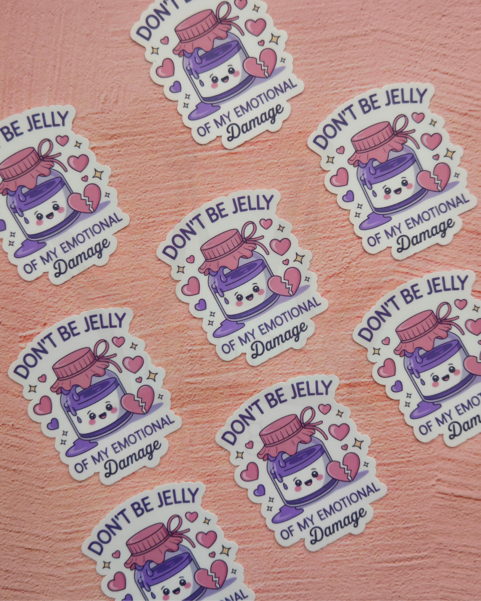 'Emotional Damage' Sticker – Printcess Designs